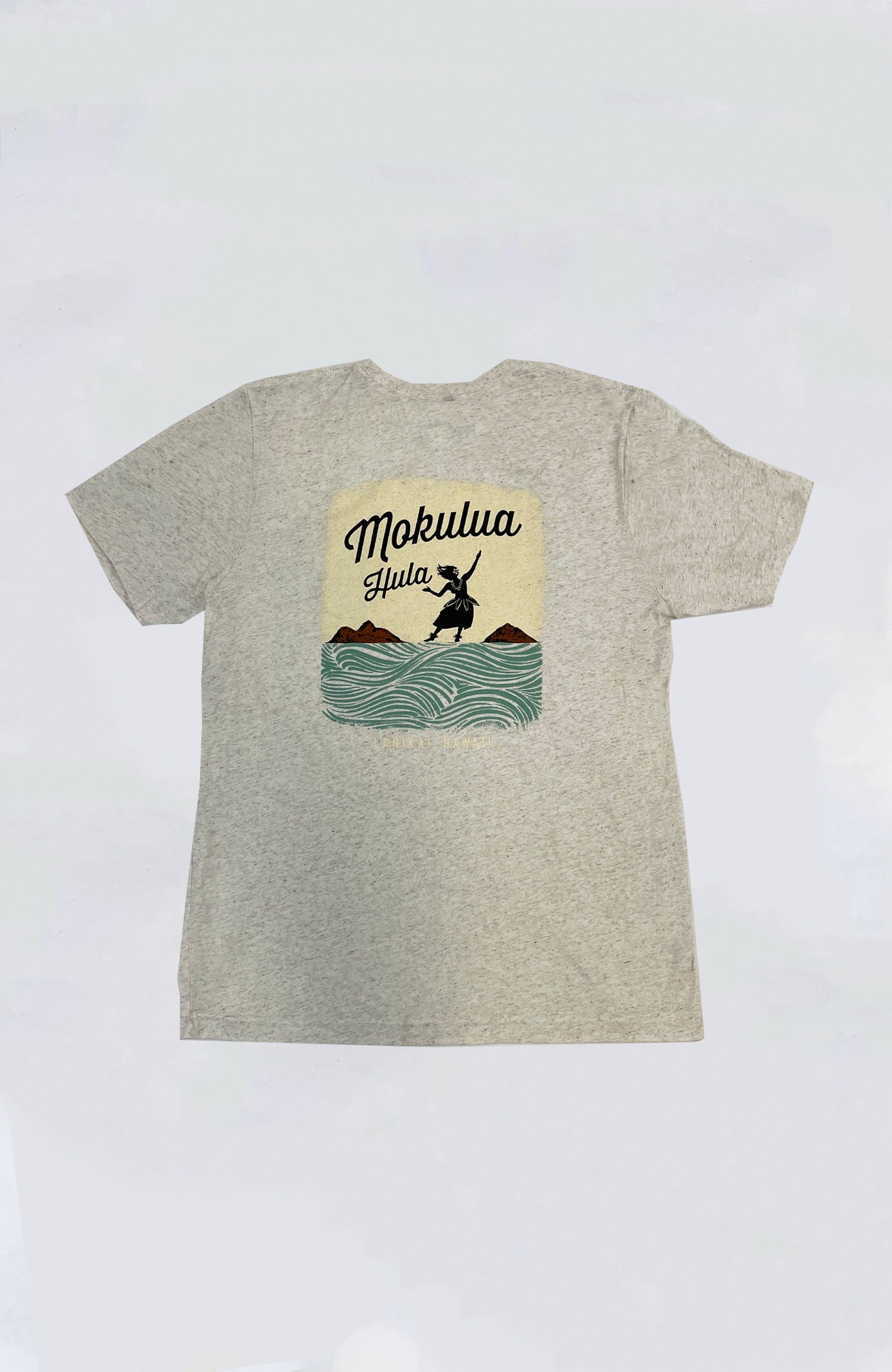 Mokulua Hula - MH Mokulua Hula Premium Blend Tee – Island Snow Hawaii
